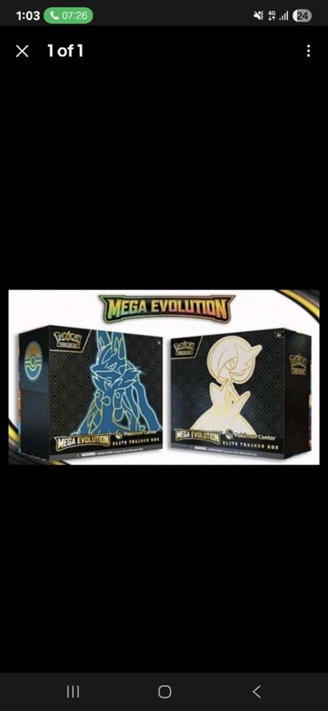 Mega Evolution Pc Etb Sealed Proof In Picture Hobbies And Toys Toys