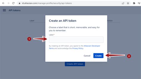 Create Jira Api Token Testingdocs
