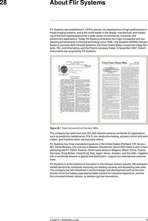 Flir Systems Flirt62101 Infrared Camera With Wlan Interface User Manual Usermanual