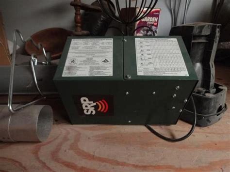 Srp Infrared Tower Heater Model Ua60 With Upright Vent Unused Mayo Auction And Realty