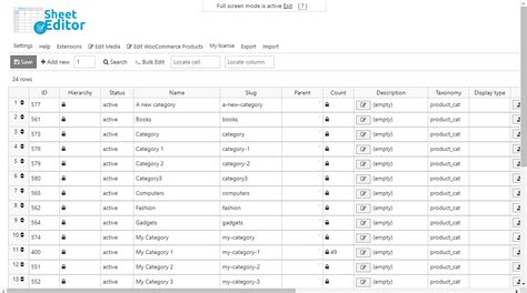 Woocommerce Complete Guide To Bulk Edit Product Categories