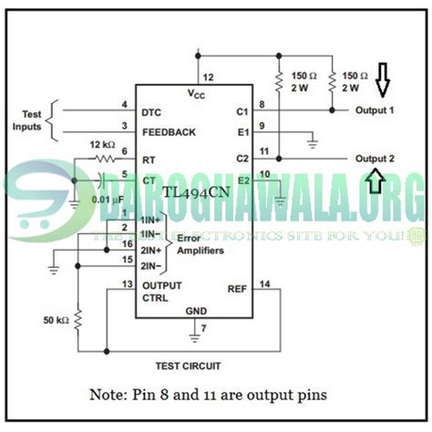 Tl494 Tl494cn Pwm Pulse Width Modulation Control Ic In Pakistan