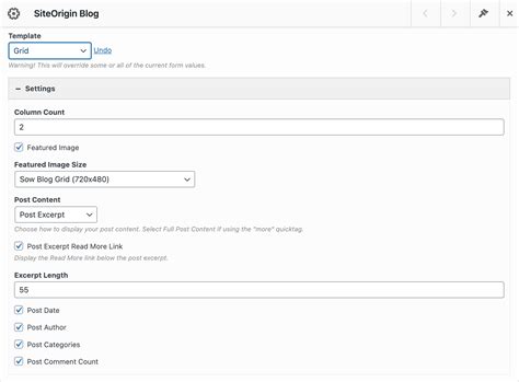 Announcing The Siteorigin Blog Widget Siteorigin