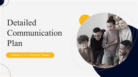 Detailed Communication Plan Powerpoint Ppt Template Bundles Ppt