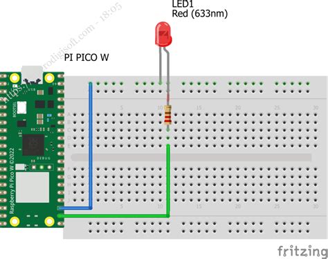 Raspberry Pi Pico W Led Control Using A Webserver