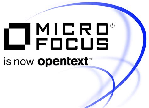 micro focus is now opentext