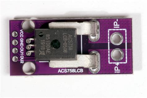 Modul Sensor Arus Acs758 Elektrologi