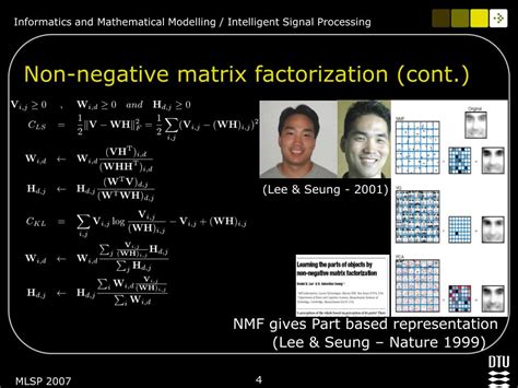 Ppt Shifted Non Negative Matrix Factorization Powerpoint Presentation
