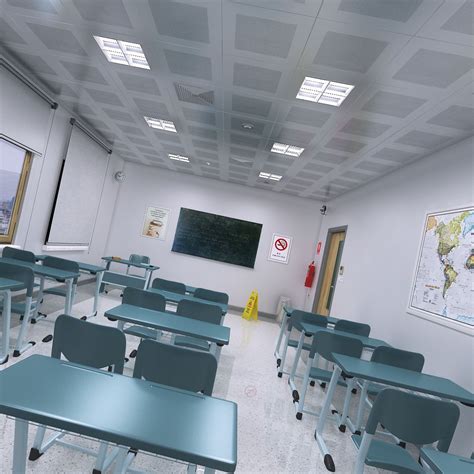Classroom 3d Models Download Free3d