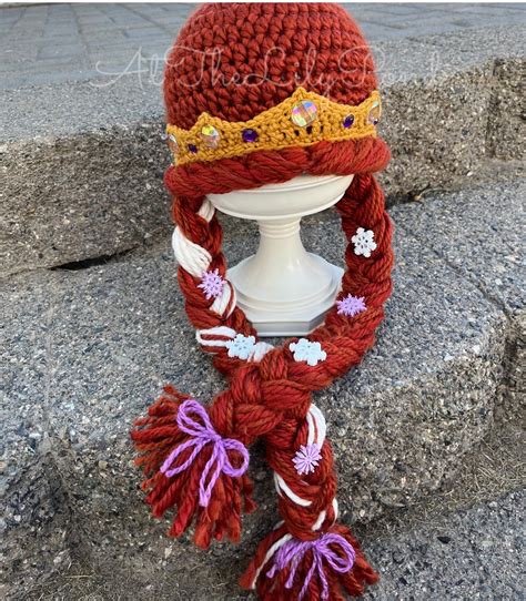 Princess Anna Princess Ana Anna Costume Anna Wig Anna Crown Anna