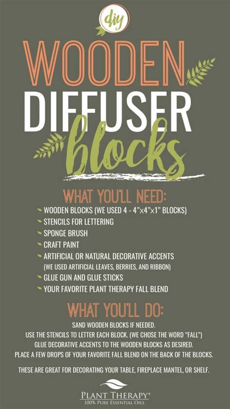 Diffuser Blocks Diy Essential Oil Holiday Uses And Benefits Plant Therapy