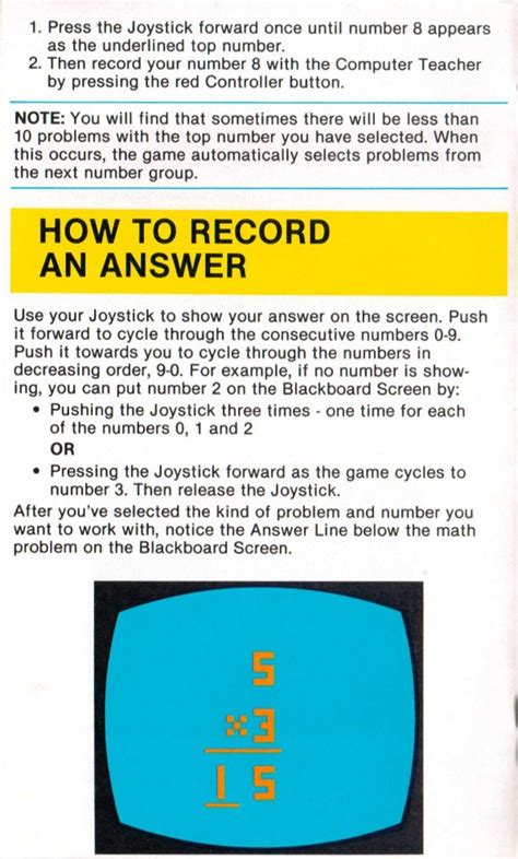 Atari 2600 Vcs Basic Math Scans Dump Download Screenshots Ads