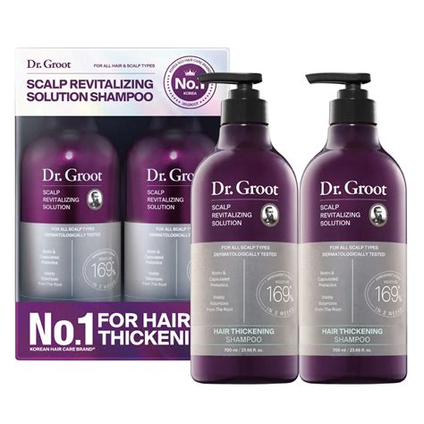 Dr Groot Scalp Revitalizing Shampoo 23 6 Fl Oz 2 Pack Costco