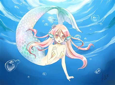 Anime Mermaid Wallpapers Wallpaper Cave