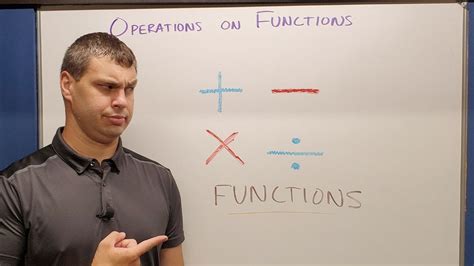 Operations On Functions Add Subtract Multiply And Divide Functions