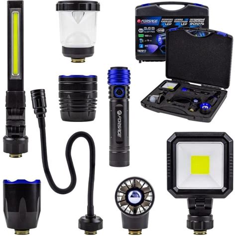 Фонарь портативный светодиодный аккумуляторный Forsage F-TH2017(58343 ...