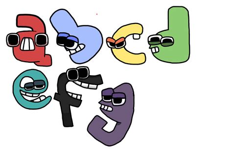 Alphabet Lore Lowercase Letters By Aidasanchez0212 On Deviantart