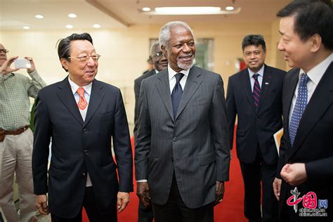 科菲安南访问中国外文局 周明伟会见并陪同参观 组图 图片中国 中国网