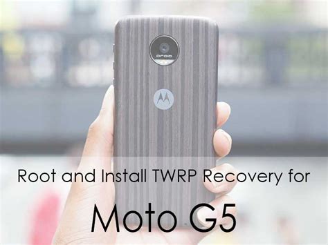 Official TWRP Recovery On Moto G How To Root And Install