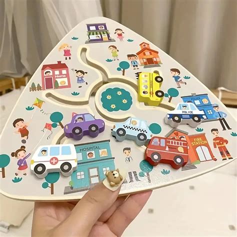 خرید اسباب بازی مونته سوری تطبیق مدل وسایل نقلیه پیکوتویز