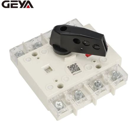 Geya Lglc 3p 4p 200a 630a Load Breaker Switch Manual Transfer Dc Switch Disconnector For Panel