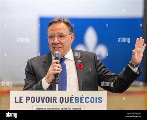 Quebec Premier Francois Legault Unveils His Economic Vision In