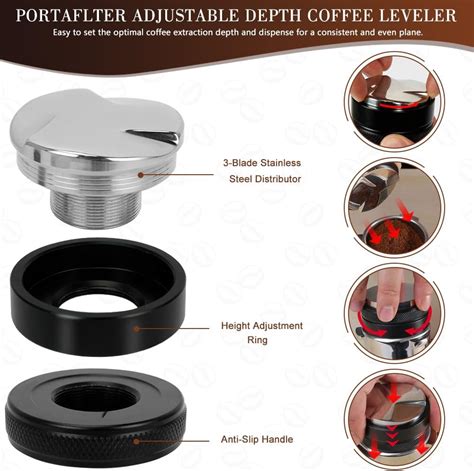 Y Step Espresso Tamper Set Review Morning Coffee Journal