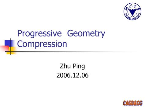 Ppt Progressive Geometry Compression Powerpoint Presentation Free Download Id4348786