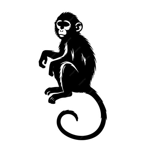Premium Vector Monkey Svg