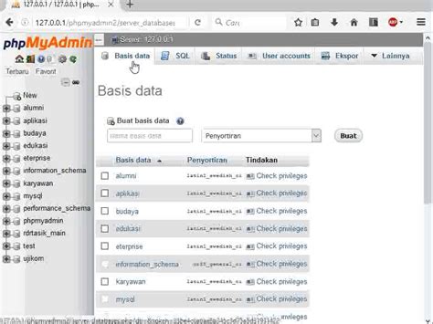 Blog Dadan Setia Membuat Relasi Mysql Dengan Phpmyadmin