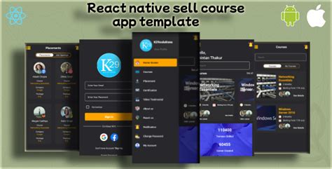 Buy Sell Course React Native App Template Native Web Codemarket