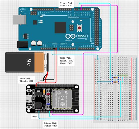 Serial Common Ground Between Arduino And Esp32 Can I Re Use The Esp32 Gnd Pin For A