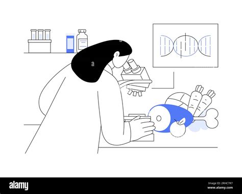 Microbiological Food Testing Abstract Concept Vector Illustration Stock Vector Image And Art Alamy