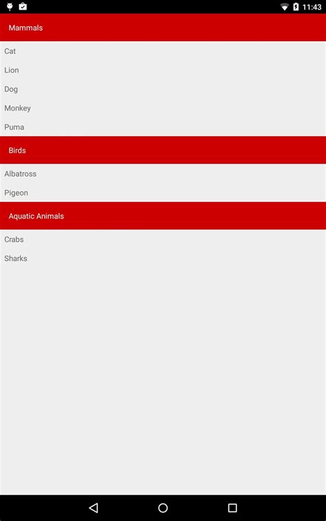Sectionedrecyclerviewadapter R Androidarsenal