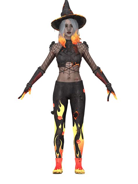 Dbd Sable Ward Fiery Spider Xps Dl By Crypt Xps On Deviantart