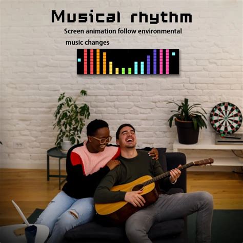 WS2812B DIY Smart Led Matrix Pixel Panel Lamp Addressable RGB Pattern Graffiti Scrolling Text