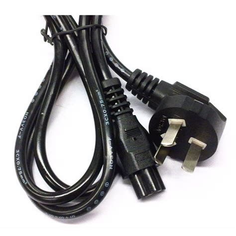 Basic AU Plug To IEC C Female Power Socket Cable Cord Computers Tech Parts