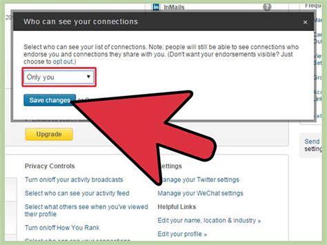 How To Hide Connections On Linkedin 5 Steps With Pictures