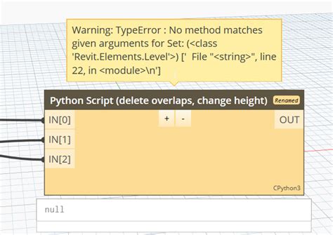 Setting Top Level Parameter With Python Structural Column Dynamo