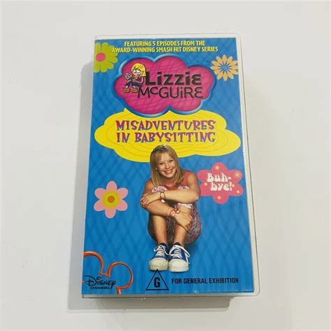 Lizzie Mcguire Vhs Video Disney Tv Show Vhs Video Tape Y2k Nostalgia