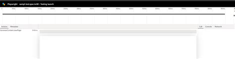 BUG Video And Trace Shows Empty Screen When Run Via Chrome Latest