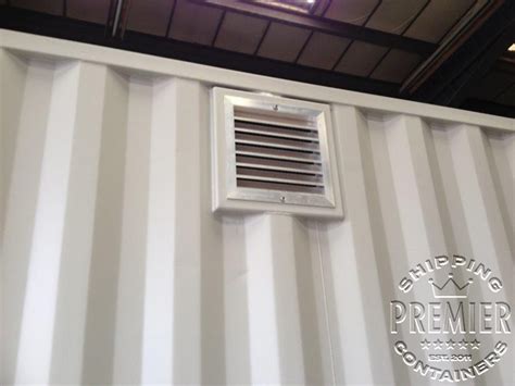 Shipping Container Ventilation Premier Shipping Containers