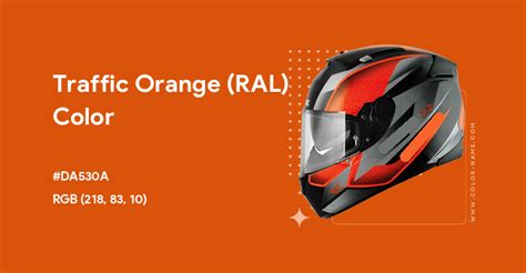 Traffic Orange Ral Color Hex Code Is Da530a