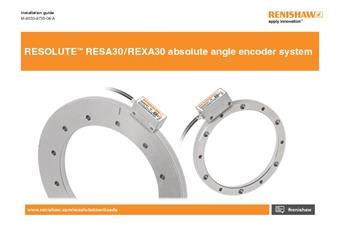 Installation Guide RESOLUTE RESA And REXA Absolute Angle Encoders