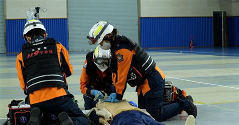 심폐소생술 역량 키우자119구급대원 교육영상 제작