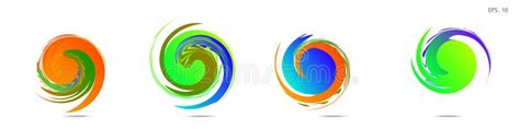 Vortex Vector Background Templates For Logo Design Leaflets Or Presentations Vector