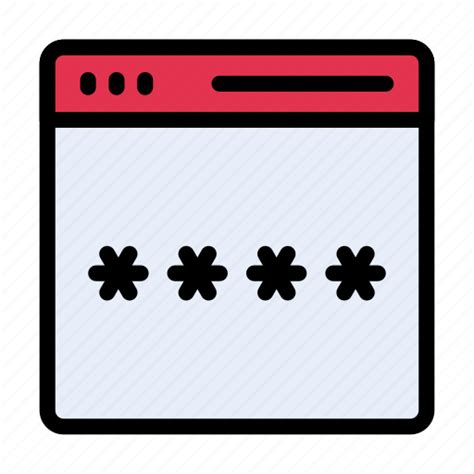 Lock Password Protection Security Webpage Icon Download On Iconfinder