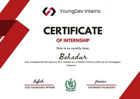 Flutter Internship Firebase Mobiledevelopment Ui Youngdevintern
