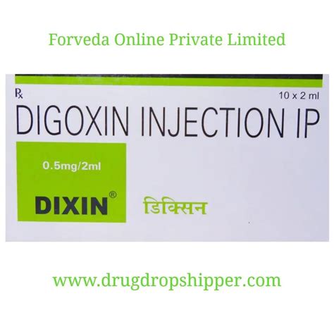 Dixinlanoxin Digoxin 025mg Tablet 10 Tablets Prescription At ₹ 13