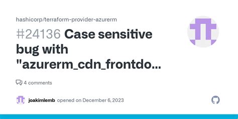 Case Sensitive Bug With Azurermcdnfrontdoor Resourcegroups Vs Resourcegroups · Issue
